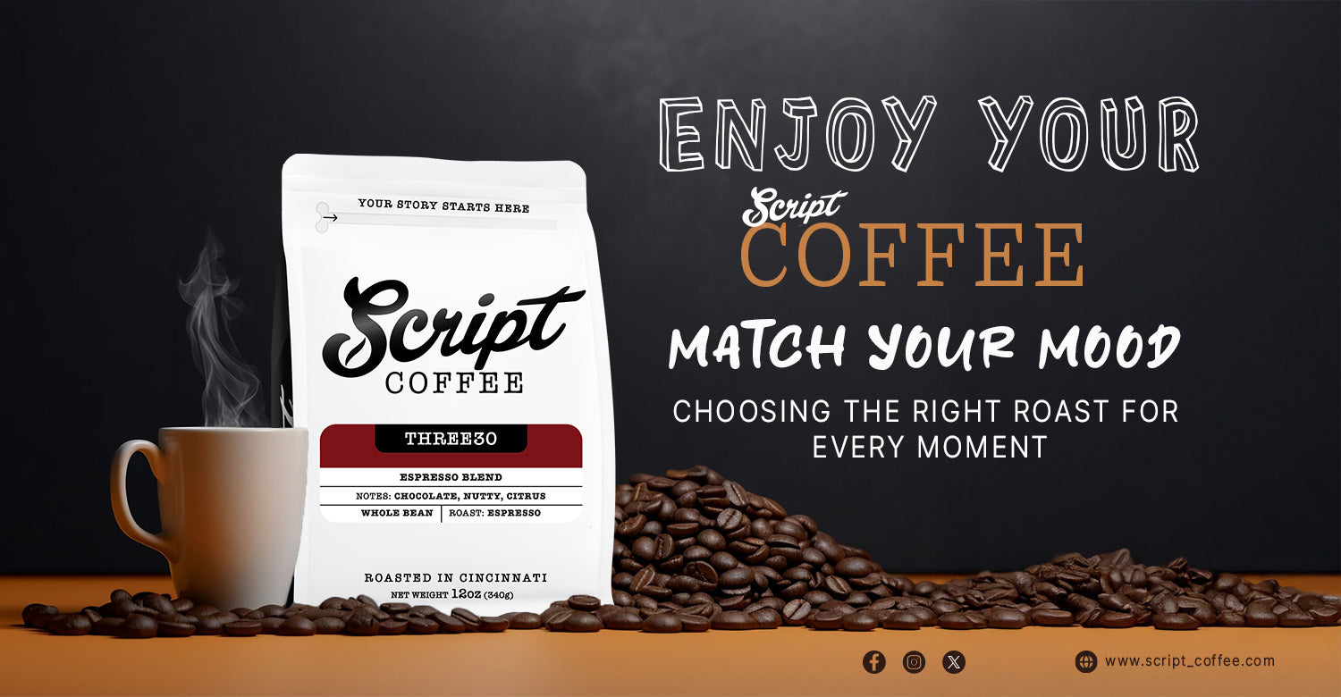 Find the Perfect Coffee Roast for Every Mood | Script Coffee